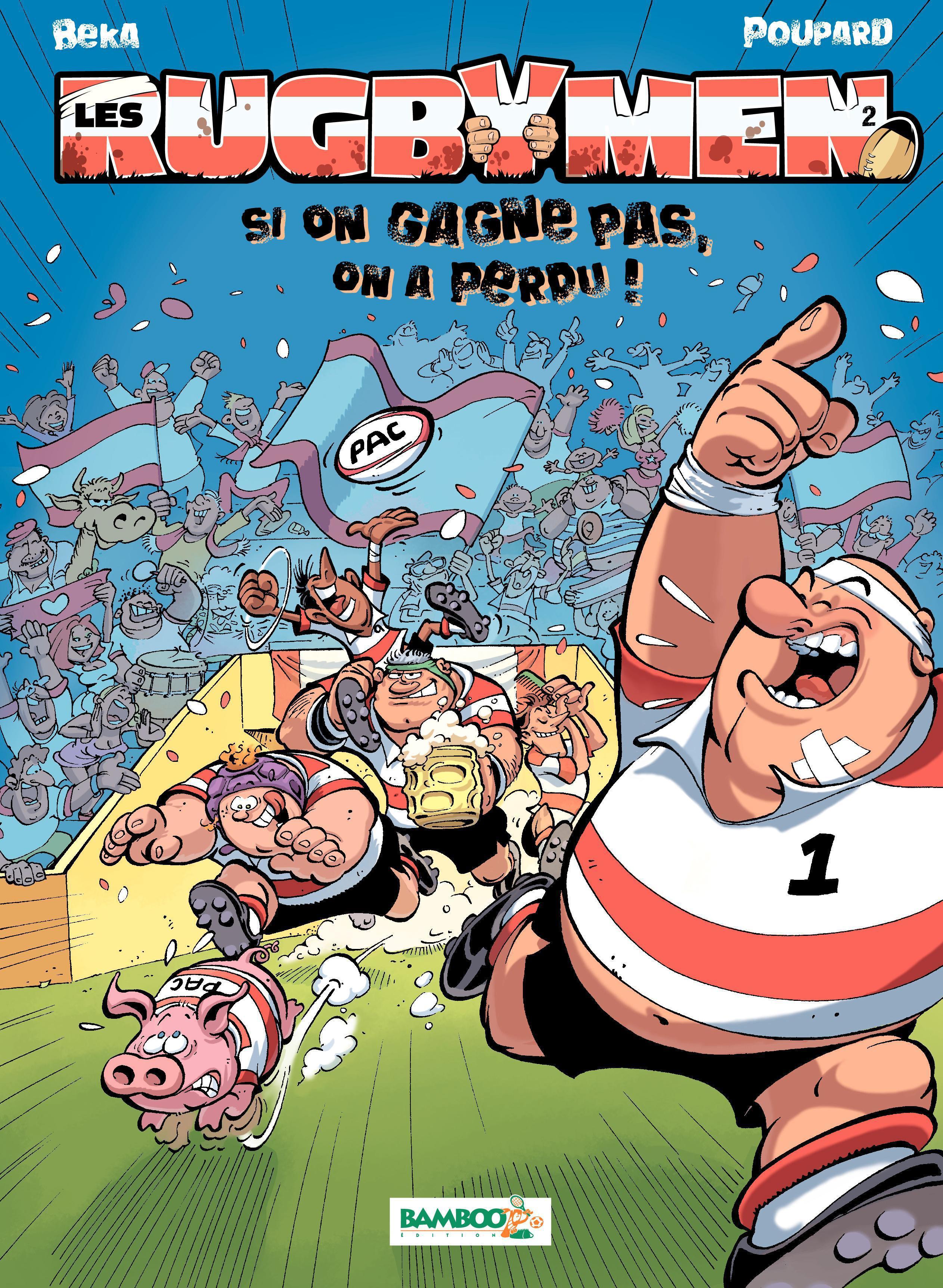 Les Rugbymen - la série BD en ligne