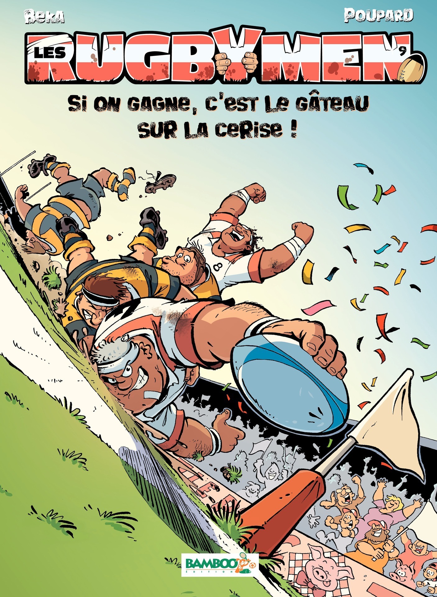 Les Rugbymen - la série BD en ligne
